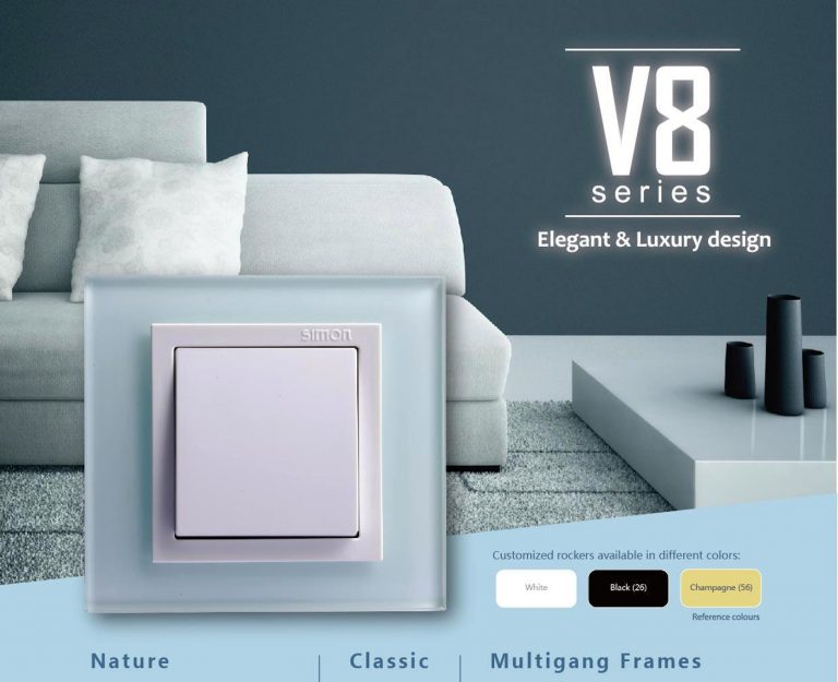 Saklar SIMON yang estetis dan kompatibel